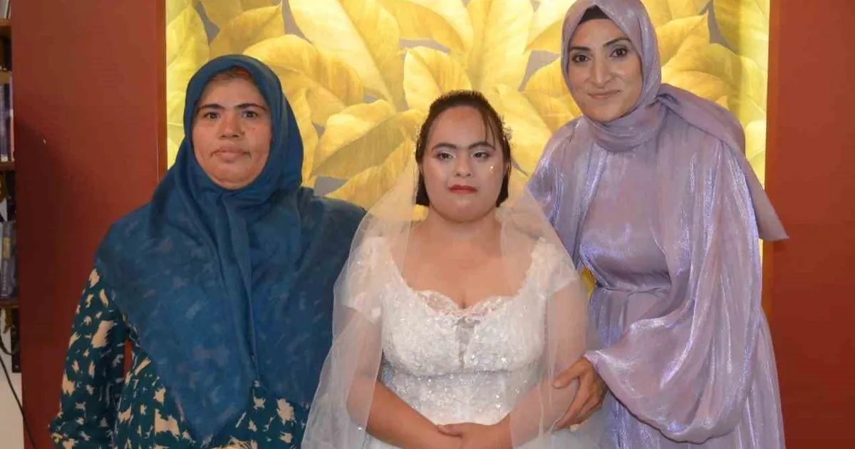 Nisan Nur’un gelinlik hayali gerçek oldu - Güncel Gazete